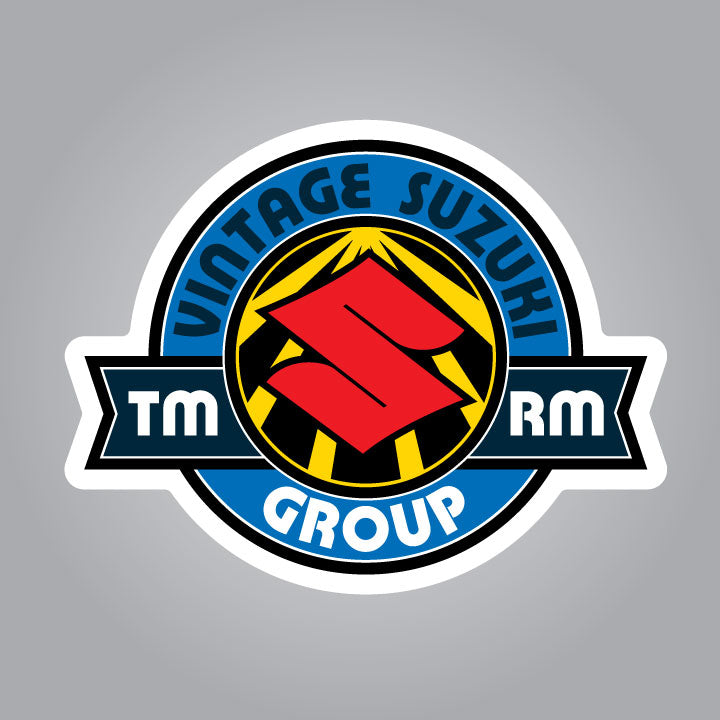 Vintage Suzuki TM/RM Group Decals – Vintage Motocross Stickers